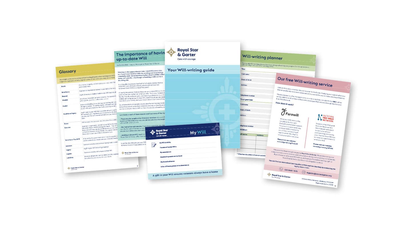 Download your free Will-writing guide - Royal Star & Garter