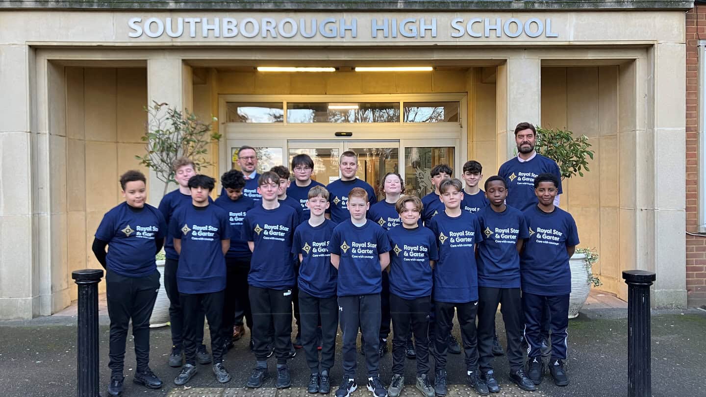 School children, teachers and RAF veterans raise money for Royal Star ...